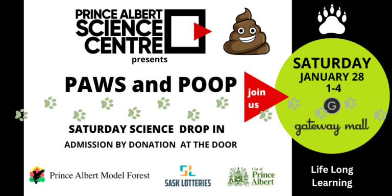 Paws and Poop – Saturday Jan 28